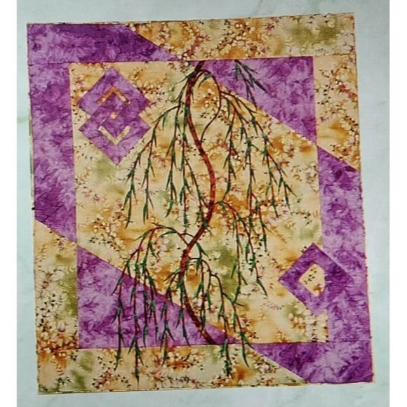 The Village Quilter | Other | Quilt Pattern Weeping Willow By Susan ...